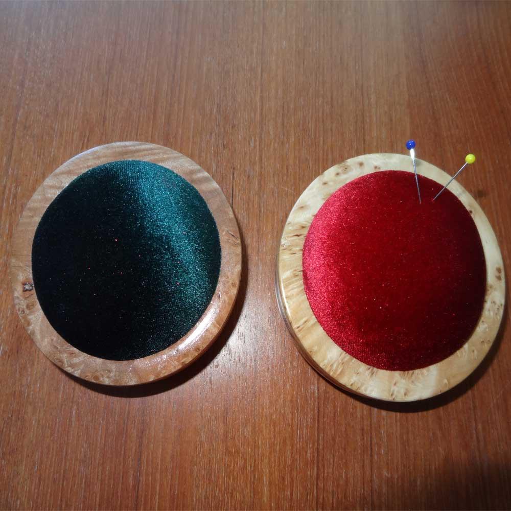 Large Pincushion at Button and Needlework Boutique